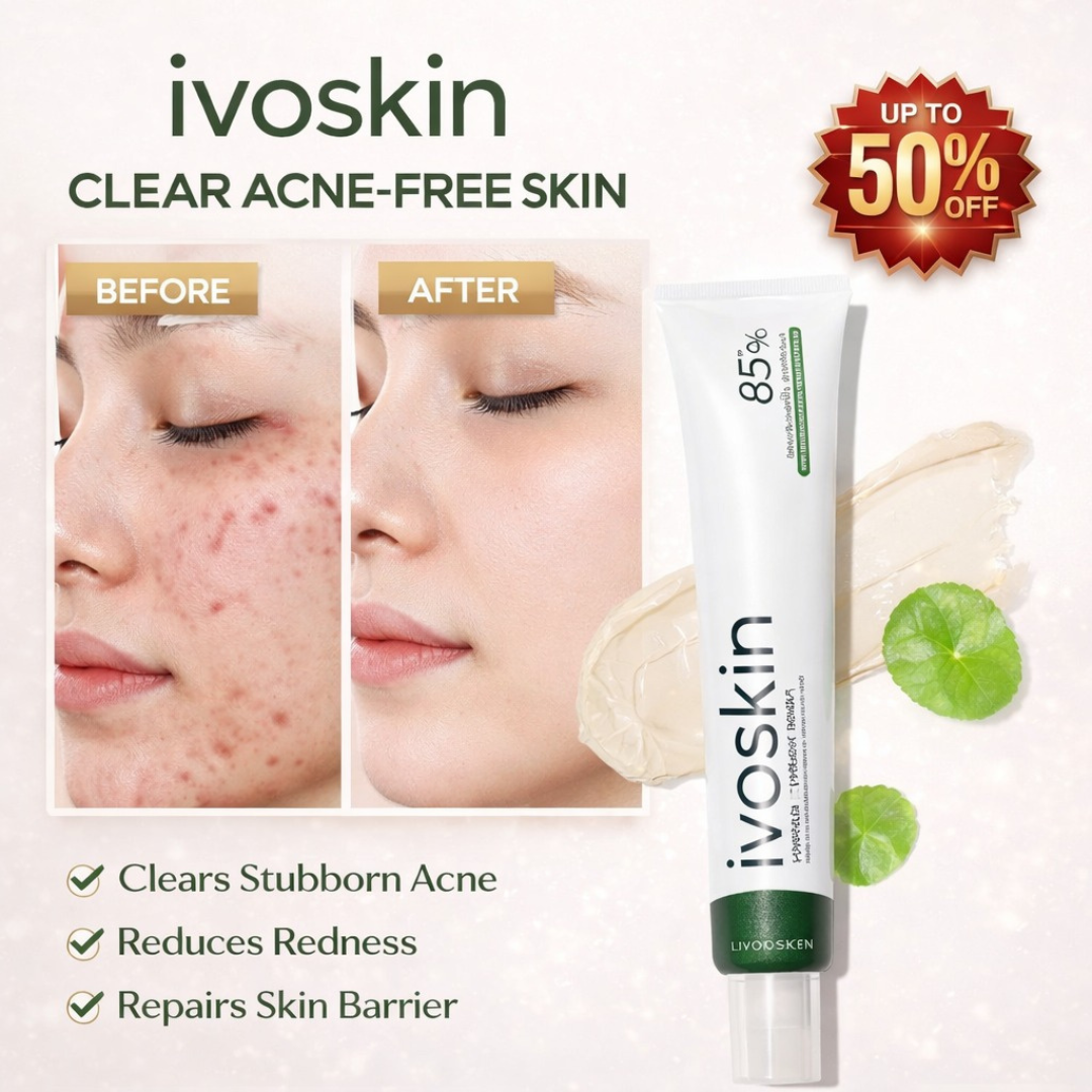 Ivoskin Intensive Cica Repair Cream | 85% Naturally Derived with Madec ...